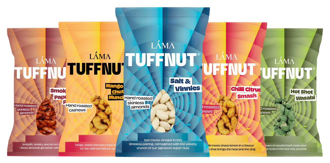 TuffNut | Bold Cashews & Skinless Almonds, Hand-Roasted