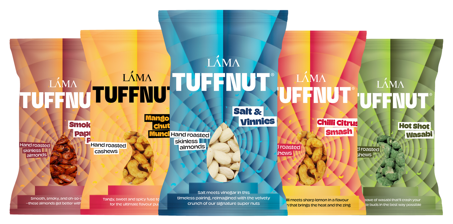 TuffNut | Bold Cashews & Skinless Almonds, Hand-Roasted